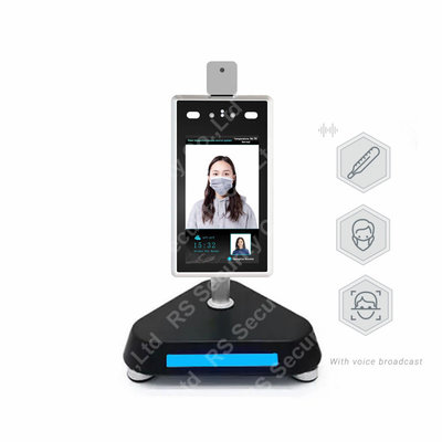 No Contact Body Temperature Detection Facial Recognition Terminal