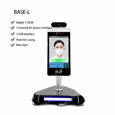 Long Distance Human Temperature Check Face Recognition Camera