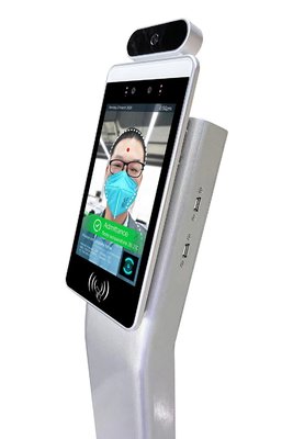 Human Body 7 Inch Access Face Recognition 80cm Access Control Camera