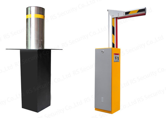 Curved Bar Retractable Barrier Gate Intelligent Car Parking System