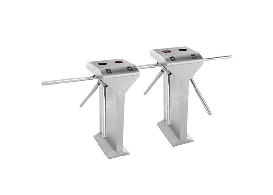 Stainless Steel Waist Height Turnstiles Rfid Card Tripod Turnstile