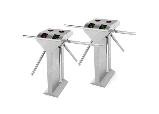 Semi Electronic Waist Height Turnstiles Infrared Control With RS485