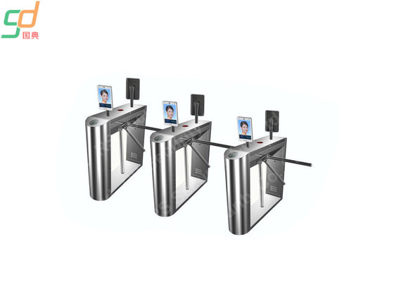 Luxury Black Security Tripod Turnstile Gate Civilized And Orderly Access