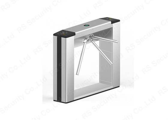 Biometric Attendance Waist High Automatic Turnstile Entry Systems With Card Reader
