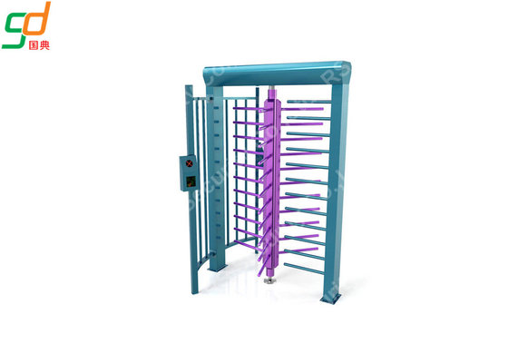 Single Full Height Turnstile Smart High Security  Gym Barrier Gate