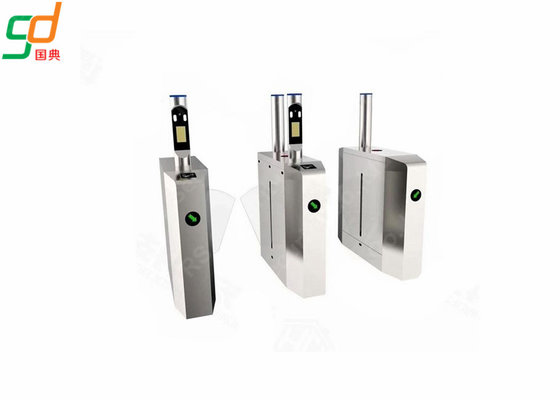 Stainless Steel Flap Barrier Gate Turnstile, Half Height Turnstiles Access Control