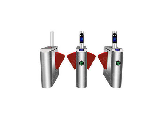 Superior Flap Barrier Gate , Remote Control Turnstile Security Systems