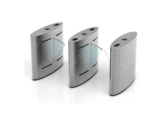 Customize Flap Barrier Gate Turnstiles / Metro Controlled Access Turnstile