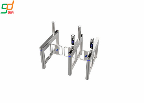 Swing Barrier Turnstile Security Systems, Optical Pedestrian Access Gate