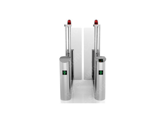 304 Stainless Steel Single Side Swing Barrier Gate With IR Sensor Control