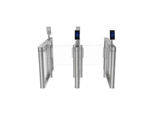 Manually Swing Barrier Gate 304 Stainless Steel Entrance Turnstile Systems