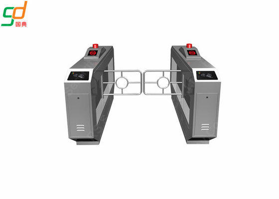 Swing Barrier Turnstile Security Systems, Optical Pedestrian Access Gate
