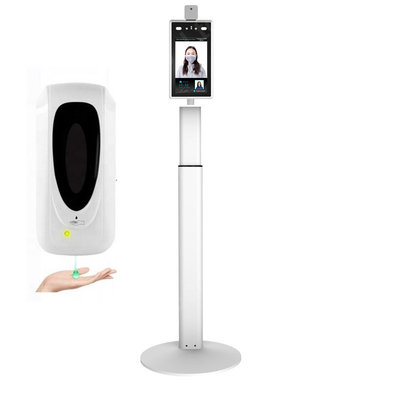 real time Lcd Display 7 Inch Temperature Face Recognition Equipment