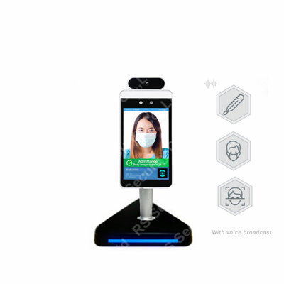 No Contact Skin Temperature Checking Facial Recognition Cameras