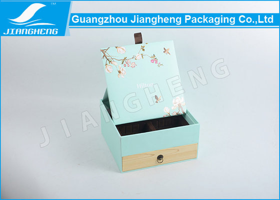 Eco - cajas impresas llenas amistosas de las cajas de regalo de la cartulina/de regalo del papel con el cajón