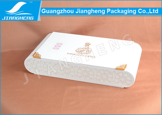 La caja de lujo de la fragancia del cuero de la PU fija, perfuma las cajas de regalo para las mujeres 28*16*7 cm
