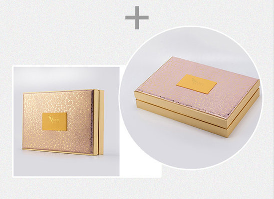La PU cubre las cajas de empaquetado únicas del almacenamiento con cuero del Hardcover para los cosméticos/el sistema del maquillaje