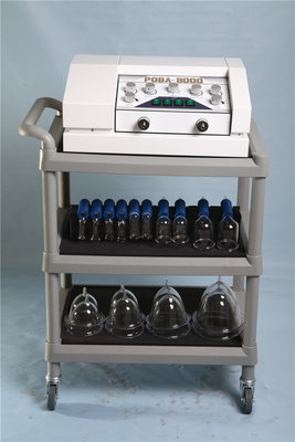 160W Body Slimming Breast Vacuum Pump Machine Adjustable Intensity TUV Certification