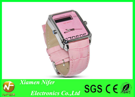 Fashion Android Bluetooth Wrist Bracelet Smart Watch Phone / Mobile Watches White Pink Red