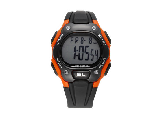 Water Resistance Anti - shock LCD Analogue Digital Watch For Women With PC Strap
