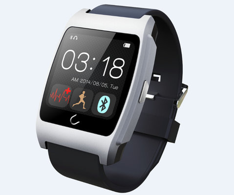 Altimeter U8 bluetooth smart watch phone mate 1.44" display with Burglar alarm