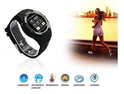Waterproof Fitness Smart Wrist Watches Sport Smart Watch With GPRS Network Service
