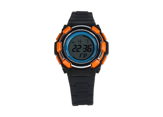 Japan Movt 3 ATM Sport Multi function Digital Watch Stainless Steel Case Back