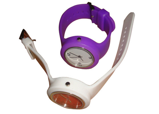238 * 22 * 2mm Silicone Band Watches Silicone Jelly Watches with Stainless Steel Buckle
