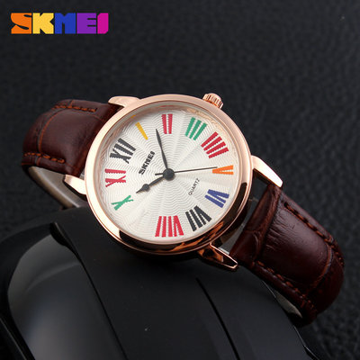 Colorful Shine Womens Quartz Watches , Japan Movt 30M Waterproof Vogue Watches