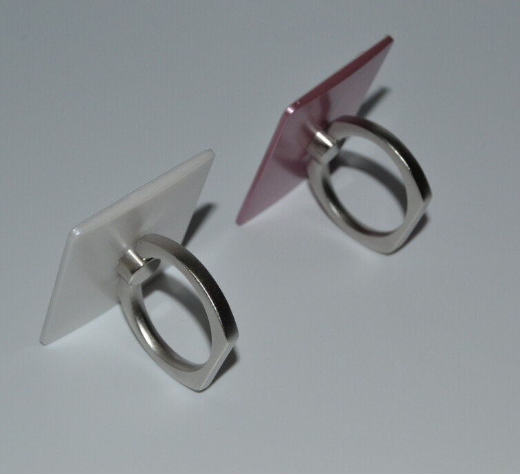 Latest white golden pink Metal Cell Phone Ring Holder Stand For Iphone Ipad iPod