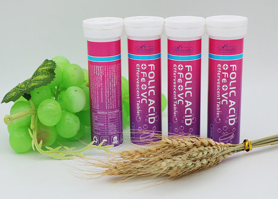 Dietary Supplement Private Label Effervescent Tablets OEM Formulation Available