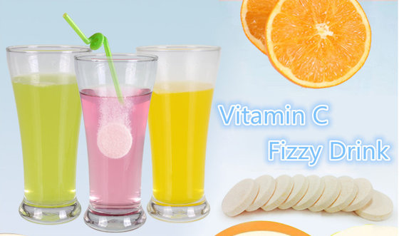 Nourishing Food Vitamin C Effervescent Tablets 1000mg For Skin Whitening