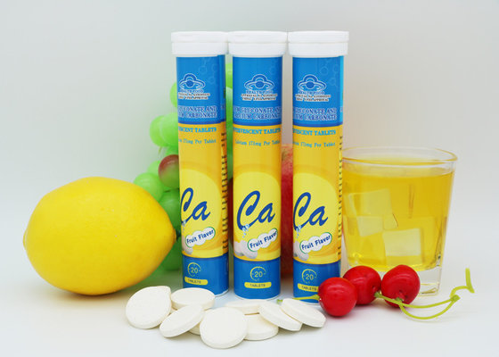 Health Nutrition 3.6g Calcium Gluconate Effervescent Tablets With Private Label
