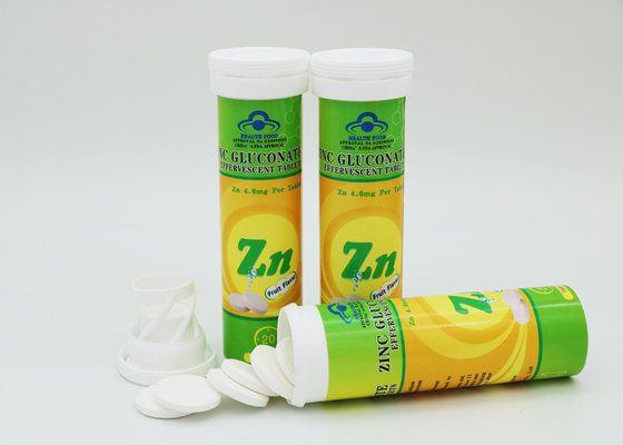 Professional Vitamin C And Zinc Tablets Health Care Product GMP Certified
