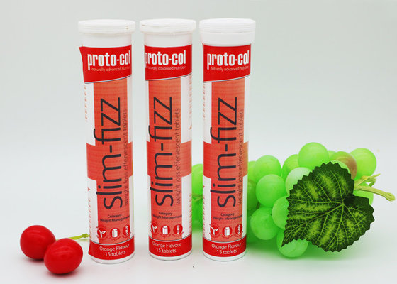 Konjac Glucomannan Vitamin Fizz Tablets , Weight Loss Vitamin C Orange Tablets