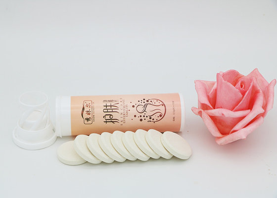 Skin Whitening Effervescent Bath Tablets / Vitamin C Effervescent Tablets For Bath Washing