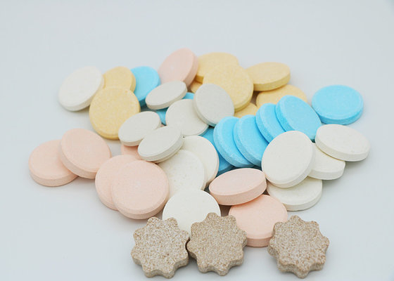 1.8g Private Label Effervescent Tablets Health Pill Zinc Gluconate Effervescent Tablets