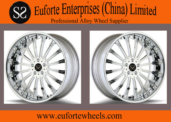SS Wheels - Chrome Concave Forged Racing Wheels 54 - 74 . 1mm CB OEM TPMS Compatible