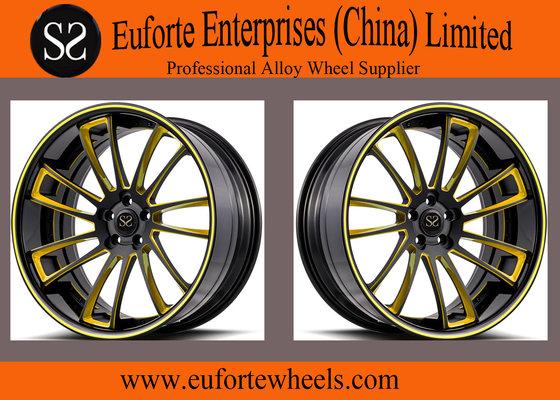 Susha Wheels-19" 20" 21" 22" Forged Wheels Black Milling Windows Blue Coating