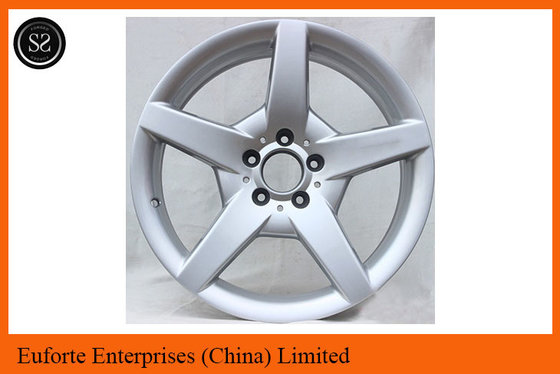 112mm PCD Silver Replica Mercedes Benz Wheel For SLK300L 15'' 16'' 17'' 18''