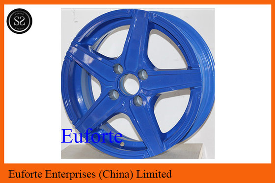 Orange Aluminum Alloy Custom Retro Style Wheels For Toyota Honda