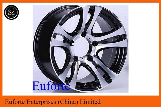 15 x 8 Double Spokes Off Road Black Wheels 16inch Black Suv Rims