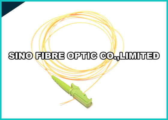 PVC Jacket Fiber Optic Patch Cables Single Mode SC / LC / ST Connector 0.9mm Dimension