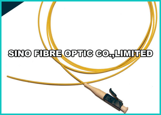 PVC Jacket Fiber Optic Patch Cables Single Mode SC / LC / ST Connector 0.9mm Dimension