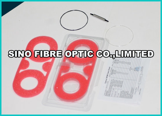 UL 1.5m Fanout Long Fiber Optic Splitter 1x2 FBT Coupler Ratio 50 / 50 for CATV Links