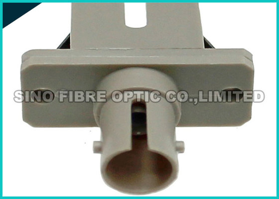 ST To SC Fiber Adapter , Simplex Fiber Optical Adapter 2N - 5.9N Receptacle Retentionforce