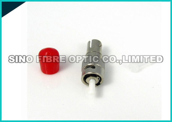 Low Loss Single Mode Fiber Optic Attenuator 20dB In - Line Metal Housing