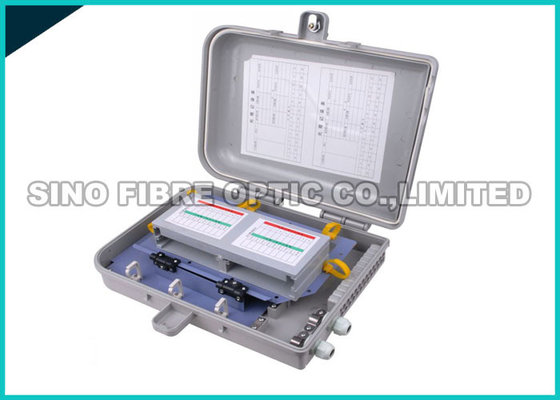 SMC Fiber Distribution Cabinet 16 Core , IP55 FTTH Optical Distribution Box