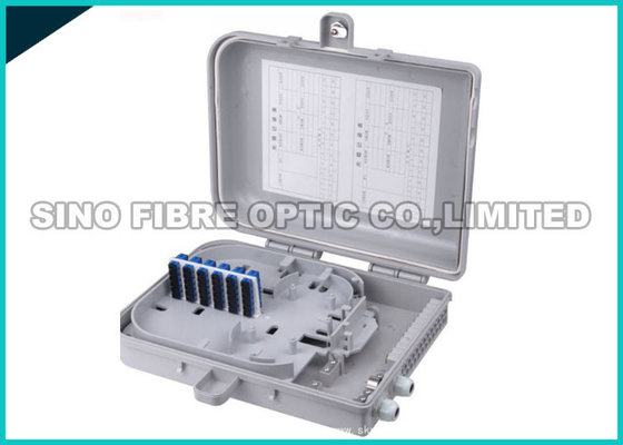 SMC Fiber Distribution Cabinet 16 Core , IP55 FTTH Optical Distribution Box