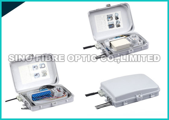 FTTH 16 Drops Fiber Optical Distribution Cabinet Rack Mount PLC Splitter